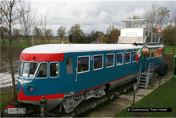 Sleep in a Tram or Railway car in comfort - in Holland